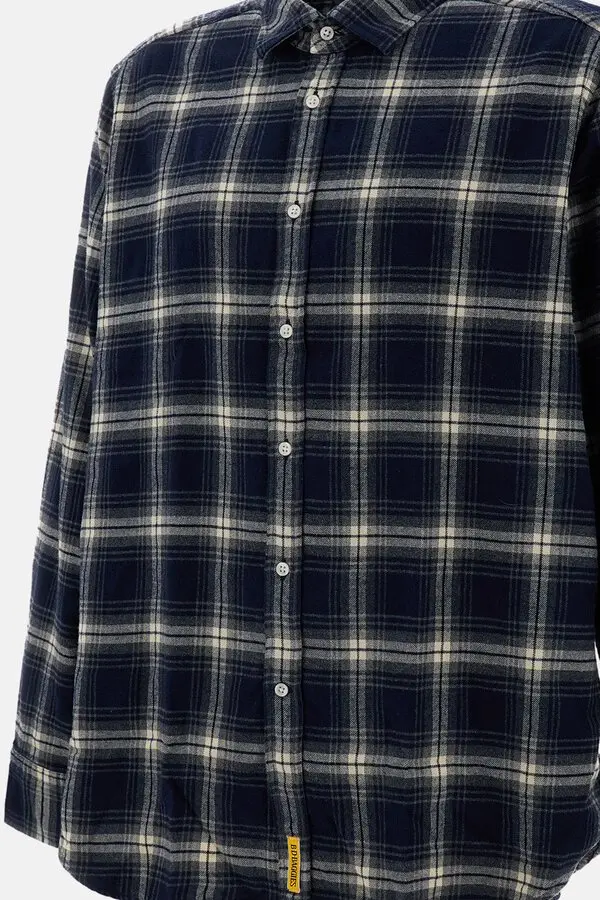 B.D.BAGGIES Camicia In Flanella A Quadri