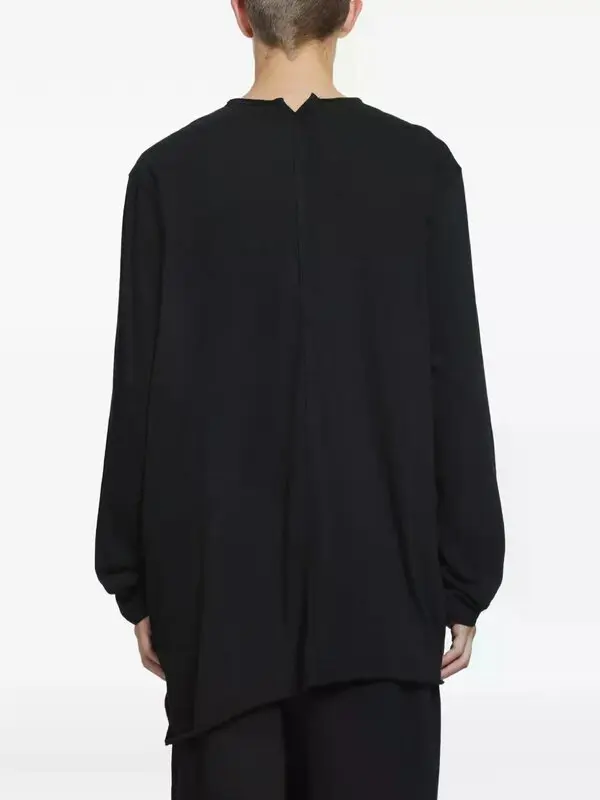 ZIGGY CHEN V-neck Long-sleeve T-shirt