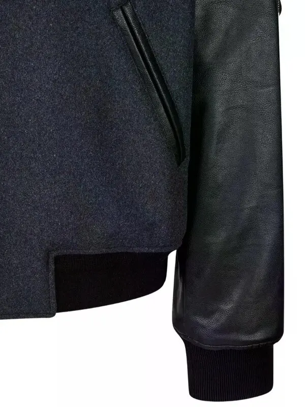 STUDIO TOMBOY Leather-sleeve Jacket