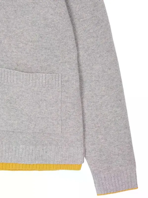 STUDIO TOMBOY Layered-style Cardigan - Grey