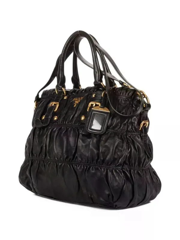 Prada Medium Gaufre Leather Tote Bag