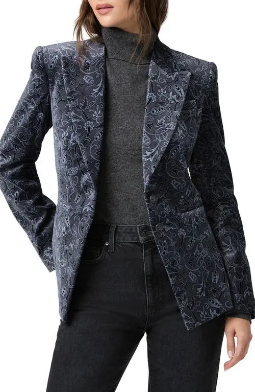 Paige Chelsee Blazer - Navy Multi