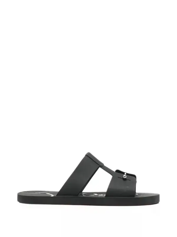CHRISTIAN LOUBOUTIN Zakouski Pin-embellished Slides - Black