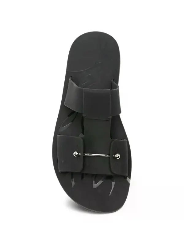 CHRISTIAN LOUBOUTIN Zakouski Pin-embellished Slides