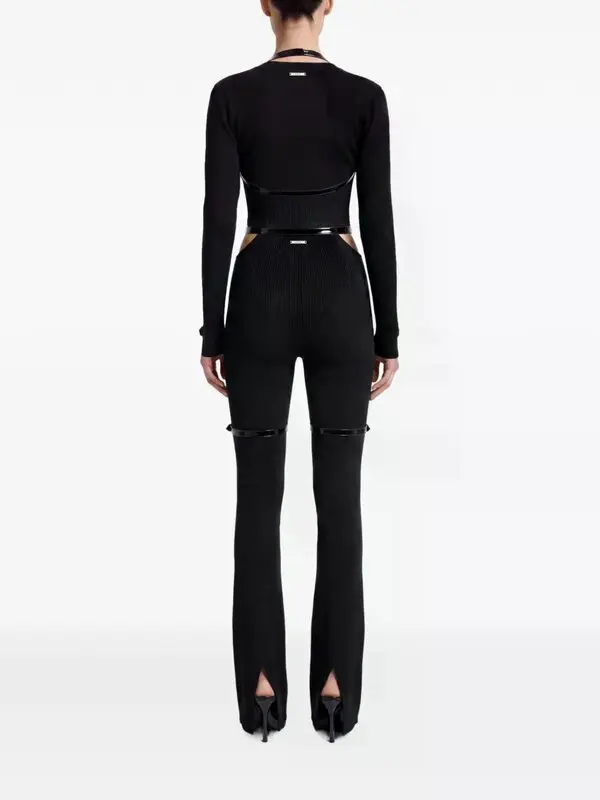 SRVC STUDIO Nocturne Cutout-detail Trousers