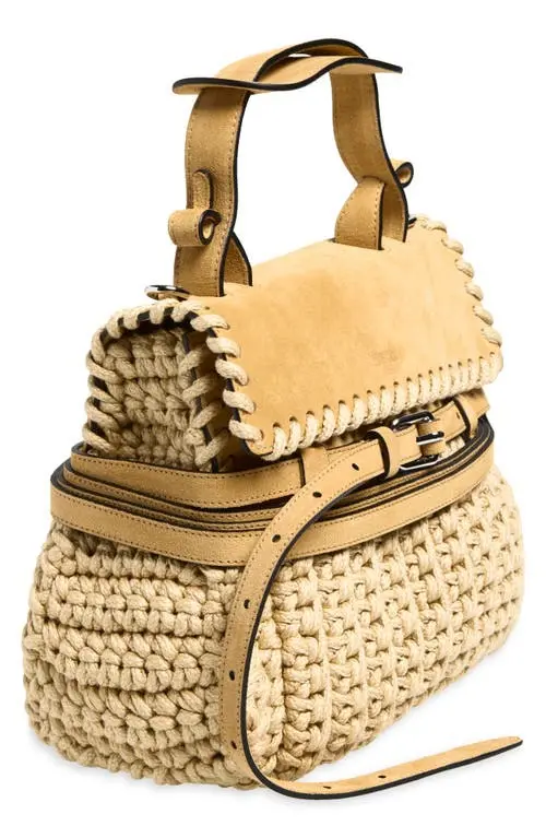 Moschino Tie Me Top Handle Bag