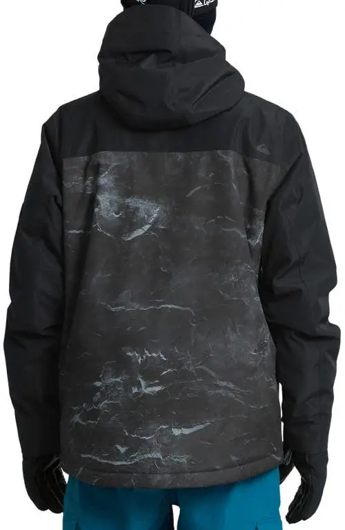 Quiksilver Mission 20k Waterproof Insulated Jacket - Anthracite