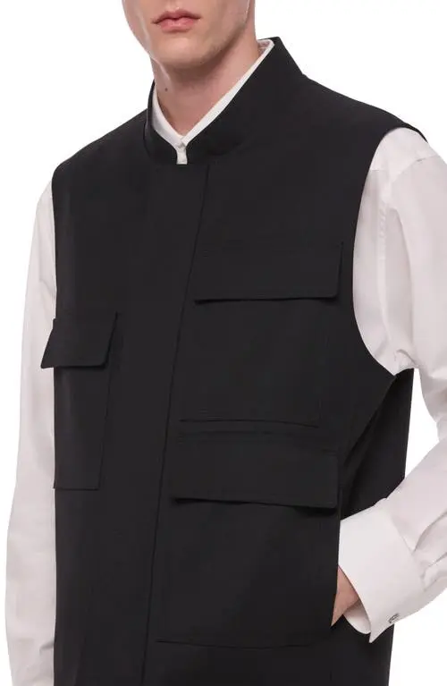 Helmut Lang Wool Utility Vest