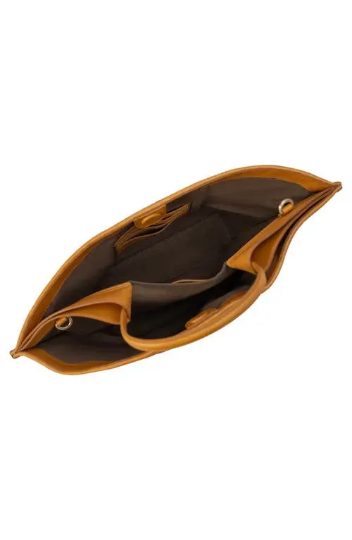 Écotorie Austin Large Woven Leather Boat Bag