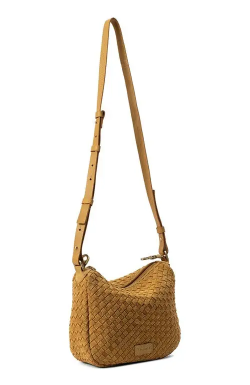 Écotorie Carrie Woven Suede Crossbody Bag
