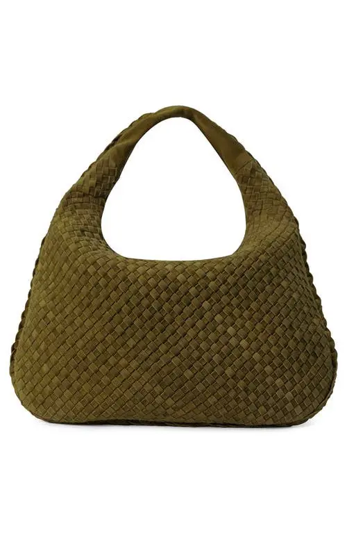 Écotorie San Angelo Woven Suede Hobo Bag