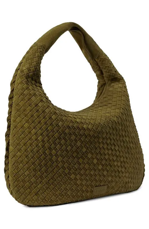 Écotorie San Angelo Woven Suede Hobo Bag