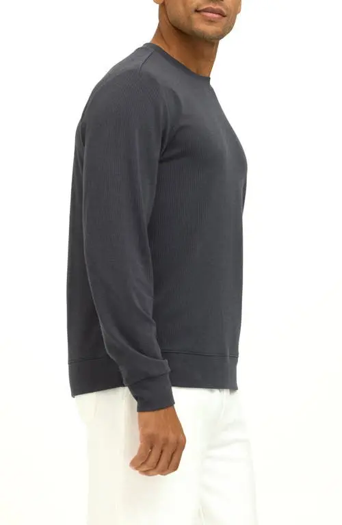 THREADS 4 THOUGHT Corey Fleeced Pullover - Carbon