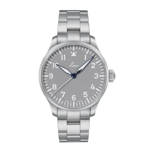 LACO Augsburg42mm, Dial, Automatic, Stainless Steel Bracelet