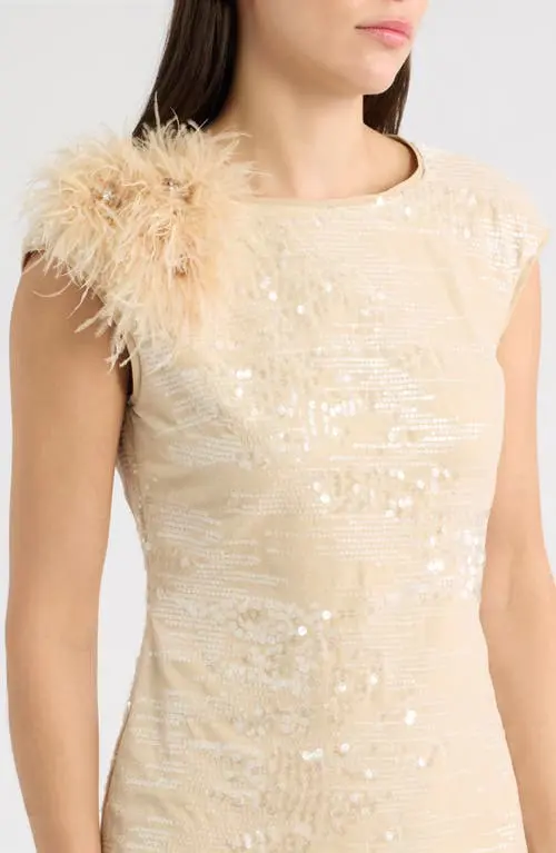 Julia Jordan Sequin Velvet Minidress