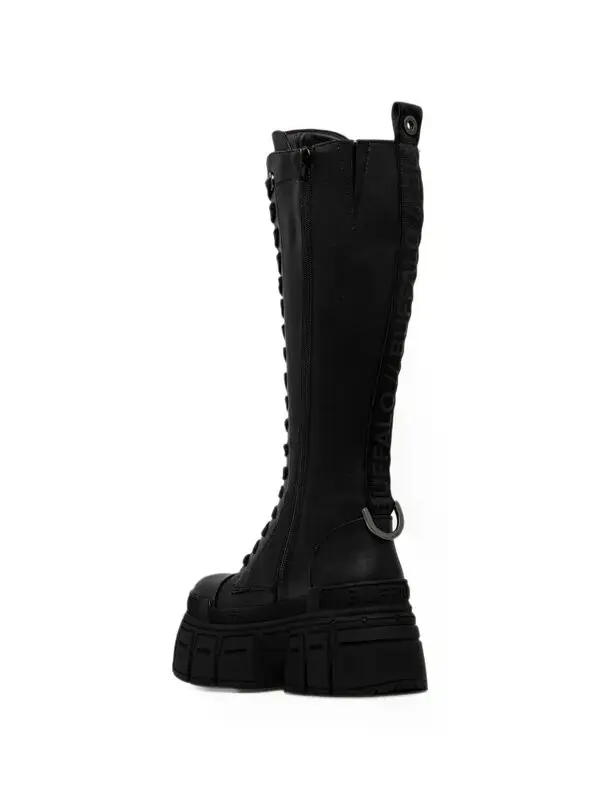 BUFFALO Gospher Lace-up Platform Boots