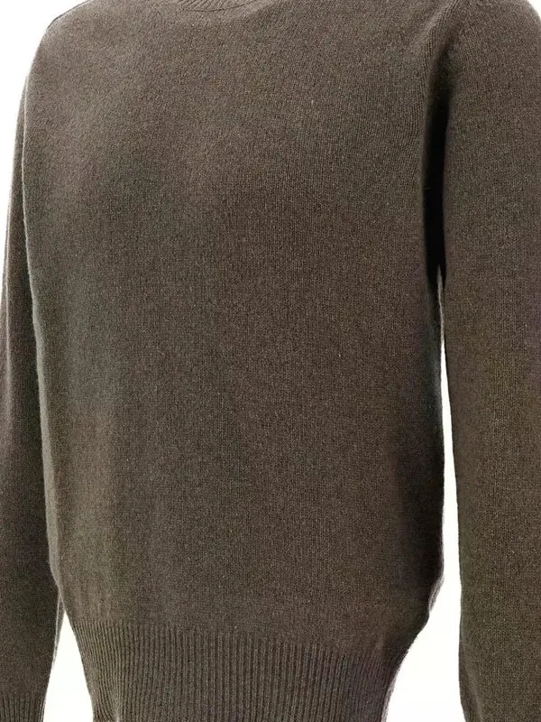 CUSTOMER LOVERS Fine-knit Crew-neck Sweater