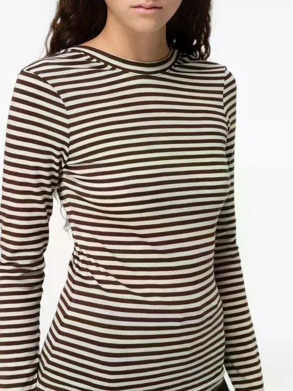 TELA Striped Long-sleeve T-shirt