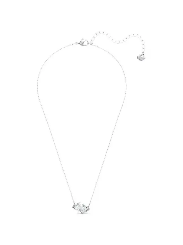 SWAROVSKI Mesmera Heart-cut Crystal Necklace - Silver
