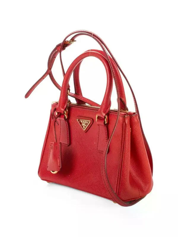 Prada Mini Galleria Double-zip Tote Bag