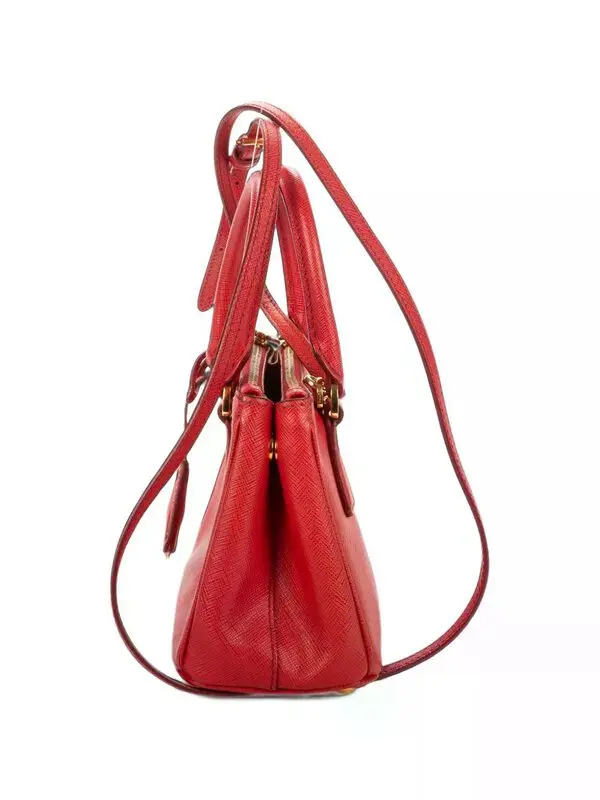 Prada Mini Galleria Double-zip Tote Bag