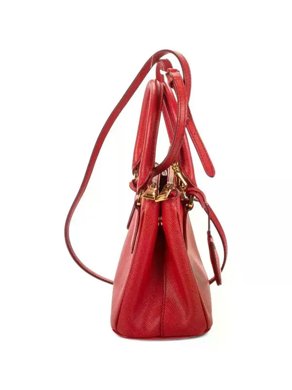 Prada Mini Galleria Double-zip Tote Bag