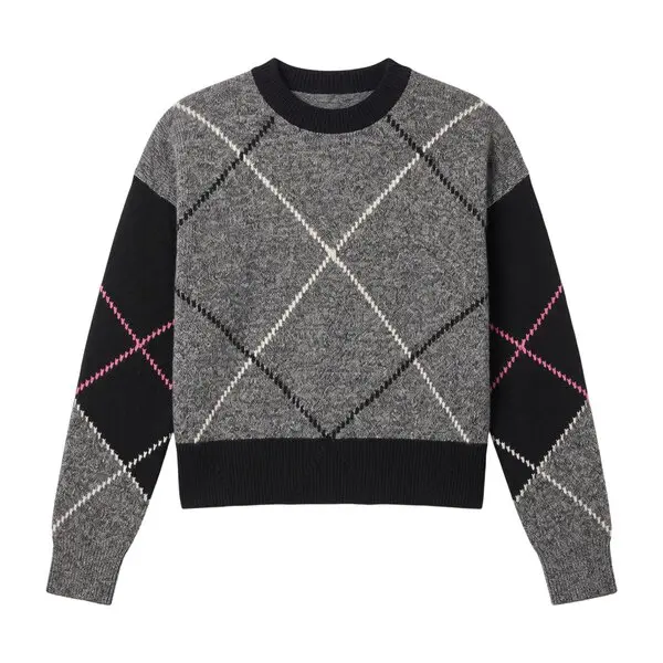 BRODIE CASHMERE Highland Argyle Crew