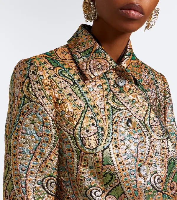 Dries Van Noten Paisley Jacquard Jacket