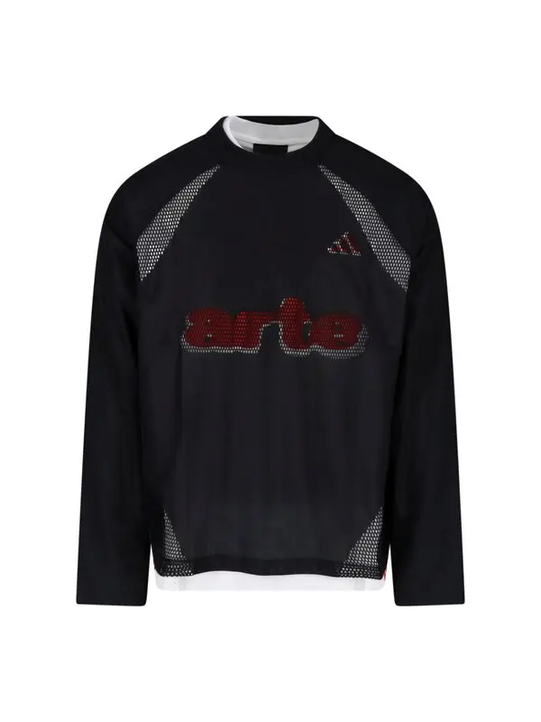 Adidas X Arte Double-layer Logo T-shirt - Multi