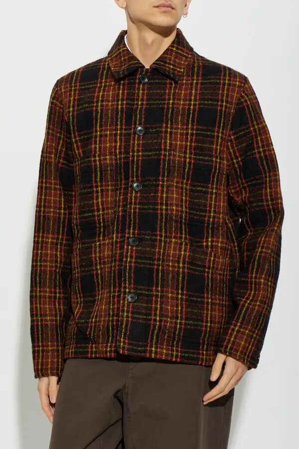 Paul Smith Tartan Wool Overshirt