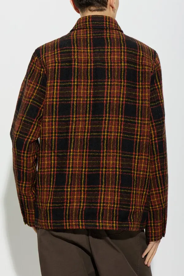 Paul Smith Tartan Wool Overshirt