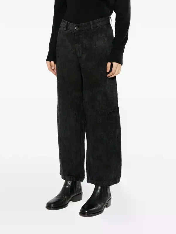 ATELIER SUPPAN Button-fastening Trousers