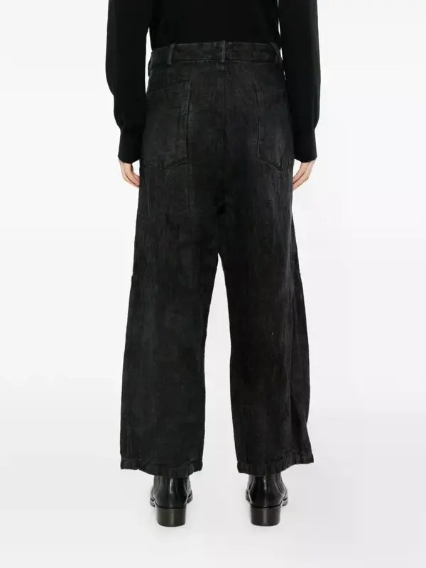 ATELIER SUPPAN Button-fastening Trousers