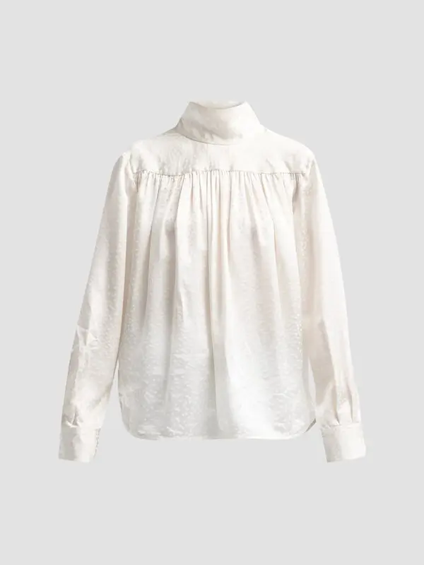 A.L.C. Danielle Silk Top - Ivory
