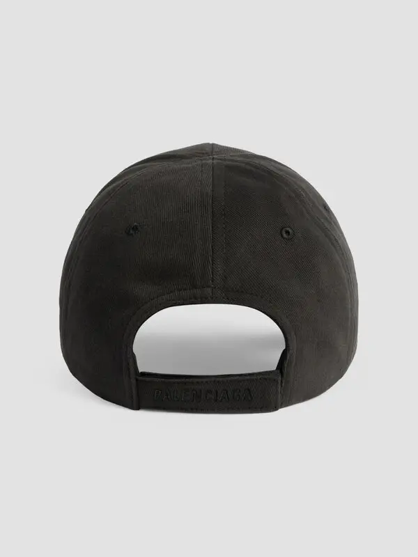Balenciaga Silver Tape Back Cap