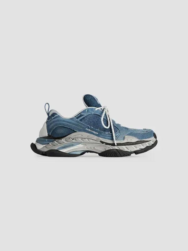 Balenciaga Triple S.2 Denim Sneakers - Blue