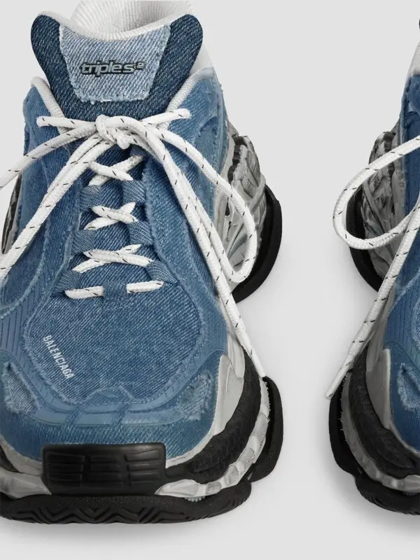 Balenciaga Triple S.2 Denim Sneakers