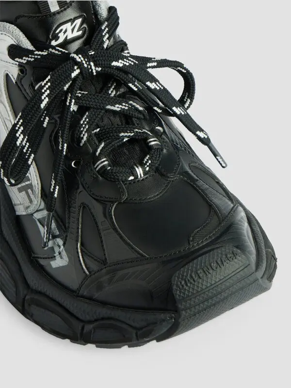 Balenciaga 3xl Metallic Split Sneakers
