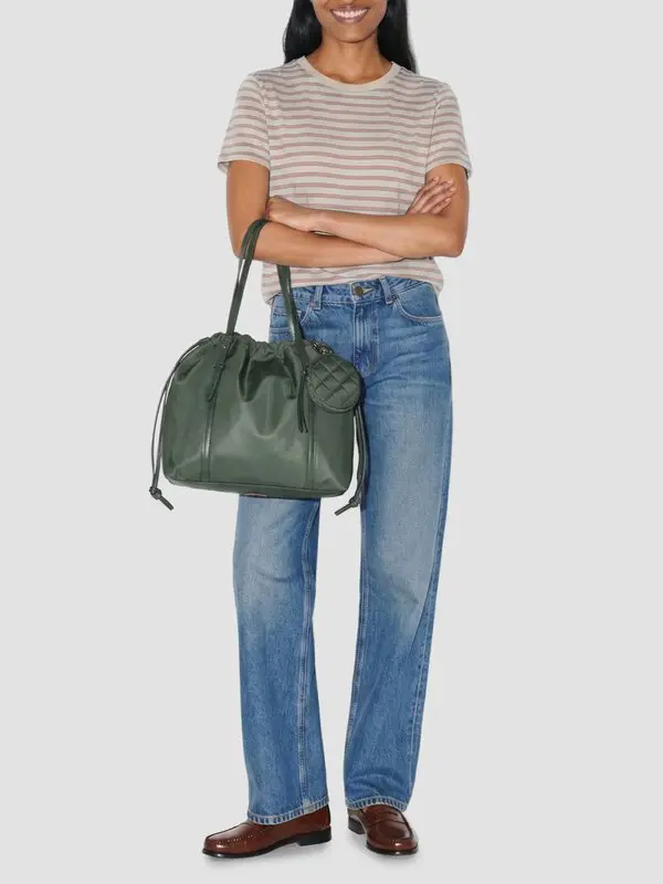 Mz Wallace Waverly Small Drawstring Tote Bag