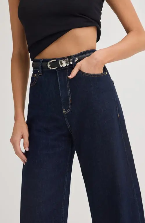 Guess Bellagio High Waist Wide Leg Jeans