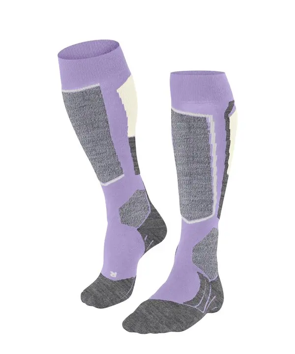 Falke Sk2 Intermediate Skiing Knee High Socks - Purple