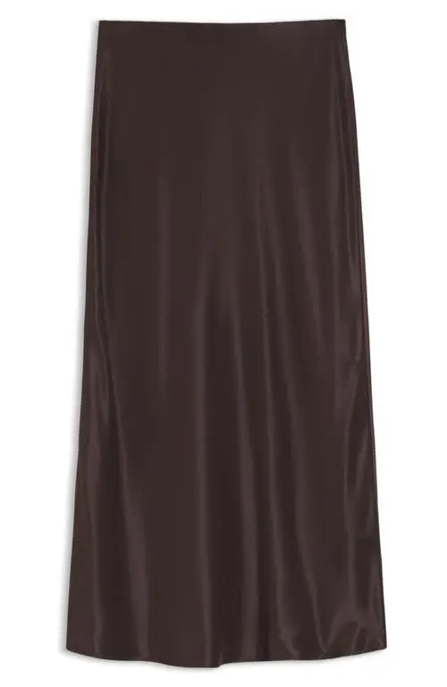 BOSS Vesatie Satin Midi Skirt