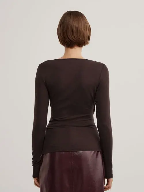 Witchery Wrap Jersey Top