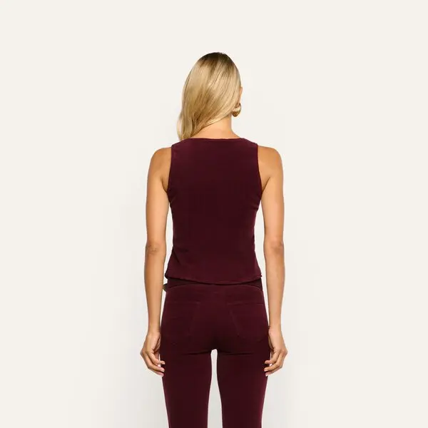 L'Agence Yelena Corduroy Vest