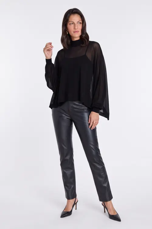 THE NOLI SHOP Donna Two Piece Sweater - Black