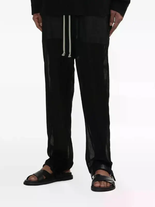 Rick Owens Drawstring Drop-crotch Trousers