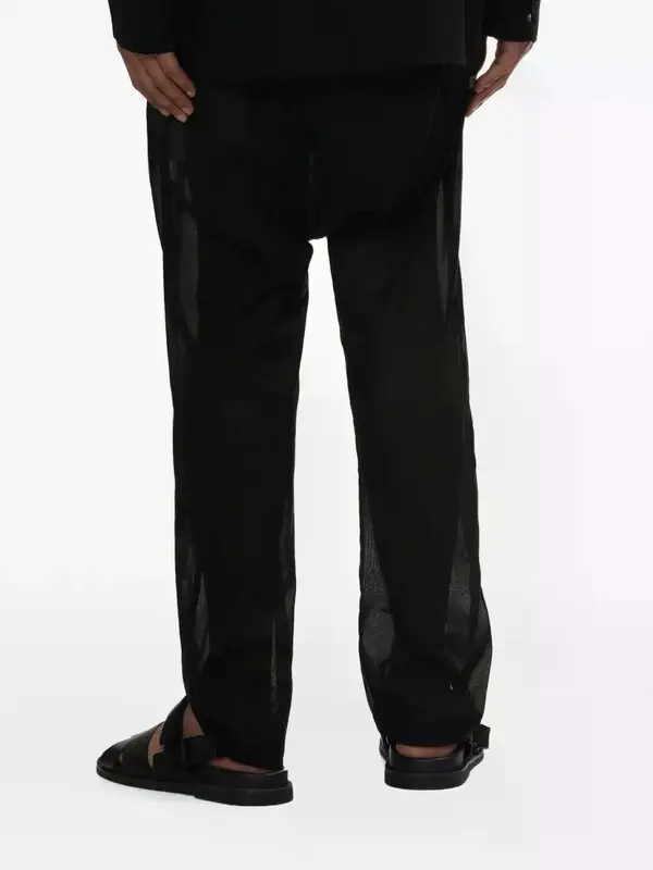 Rick Owens Drawstring Drop-crotch Trousers