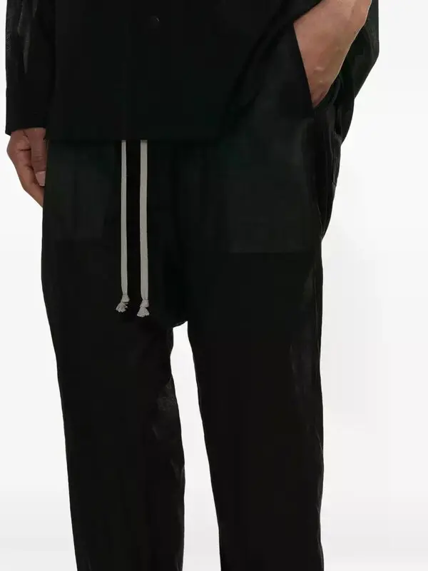 Rick Owens Drawstring Drop-crotch Trousers