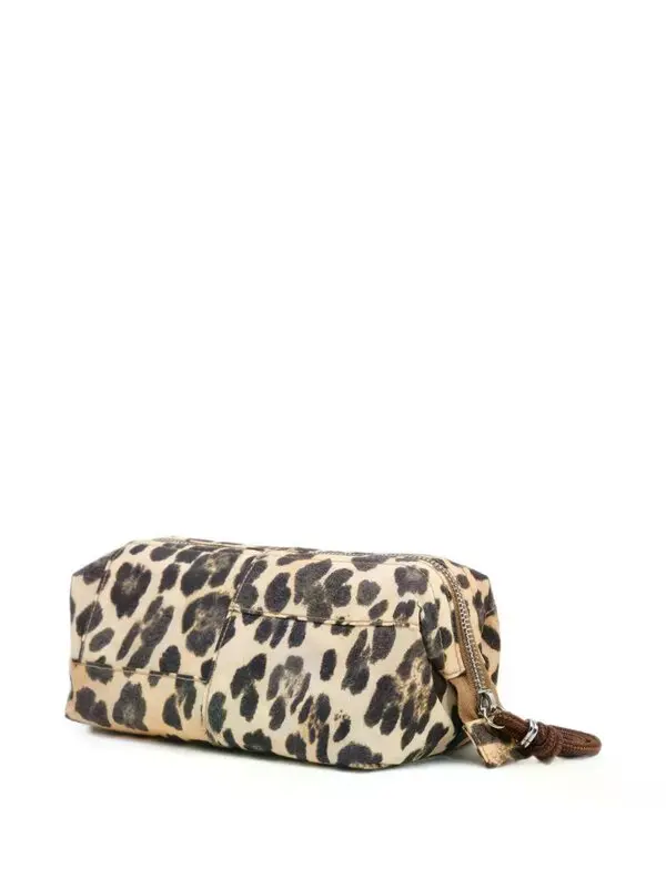 Bimba Y Lola Nesser Medium Wolf's-mouth Natural-leopard Nylon