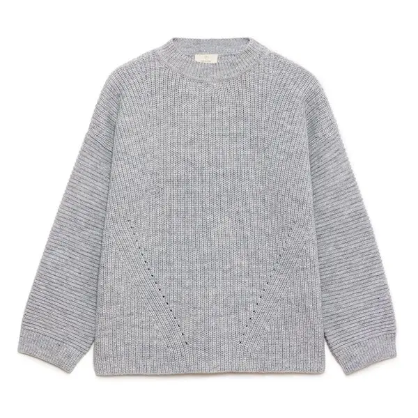 PERALUNA Nikita Thessaloniki Knit Pullover In Melange